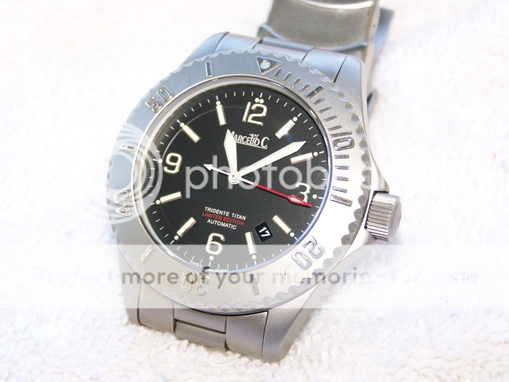 Time for a Bath: MarcelloC Tridente Limited Edition, very good to ...