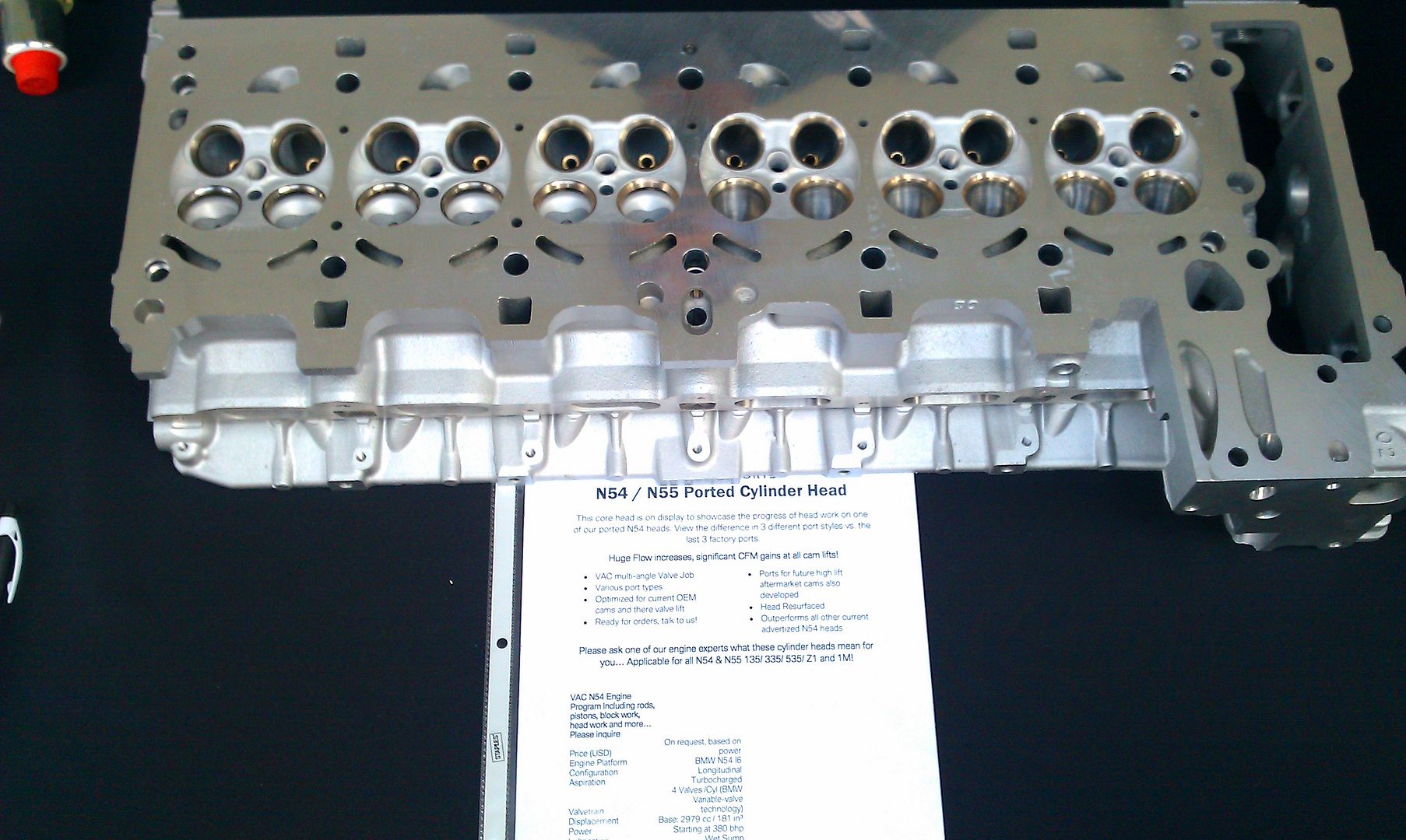 VAC upgraded n54 head