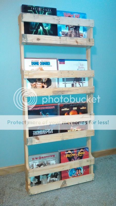 LP and LaserDisc storage from pallets | DIY Home Improvement Forum